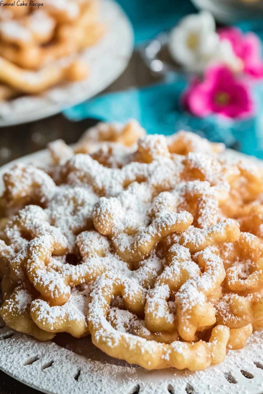 Funnel Cake Recipe - RECIPESANY