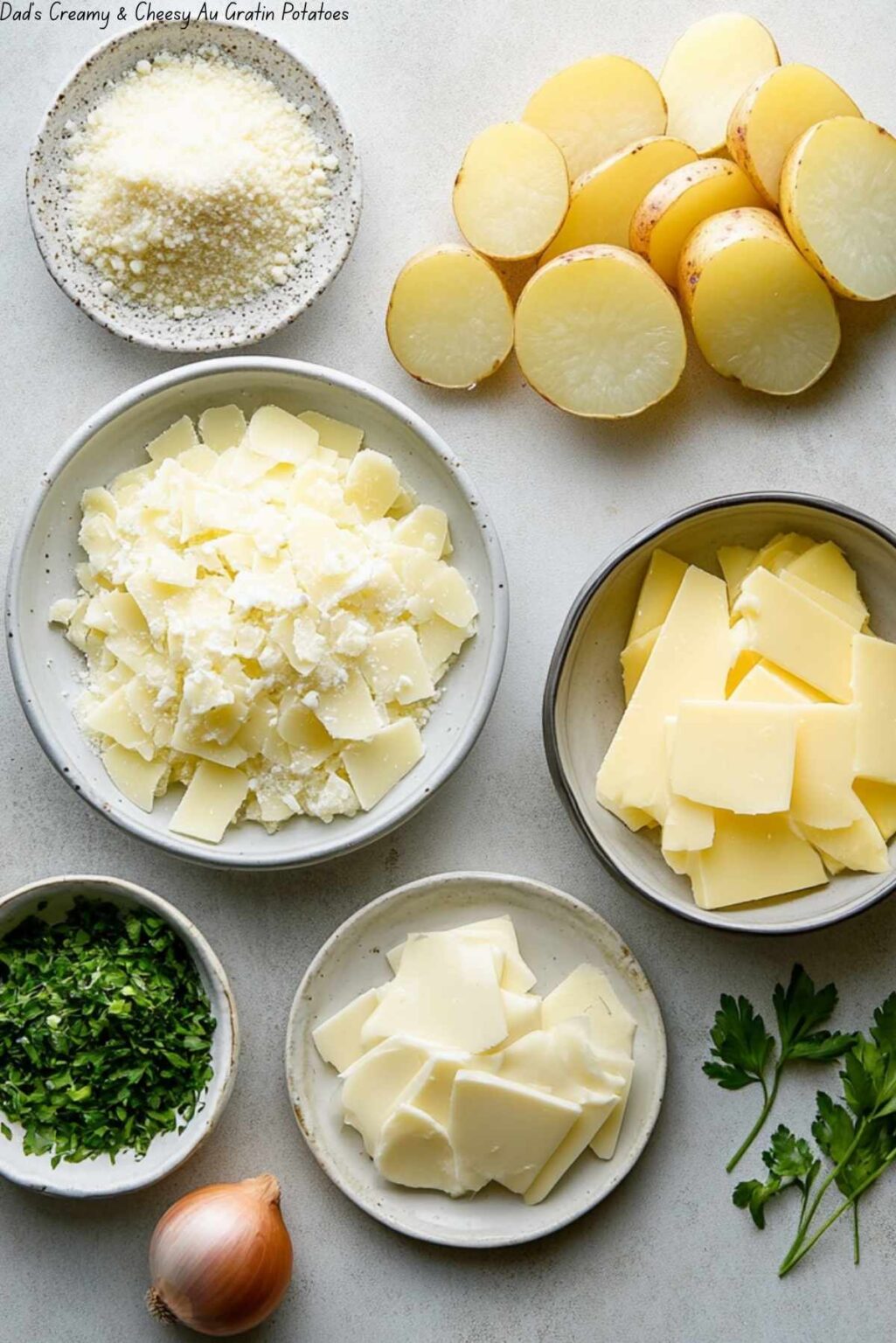 Dad’s Creamy & Cheesy Au Gratin Potatoes Recipe - RECIPESANY