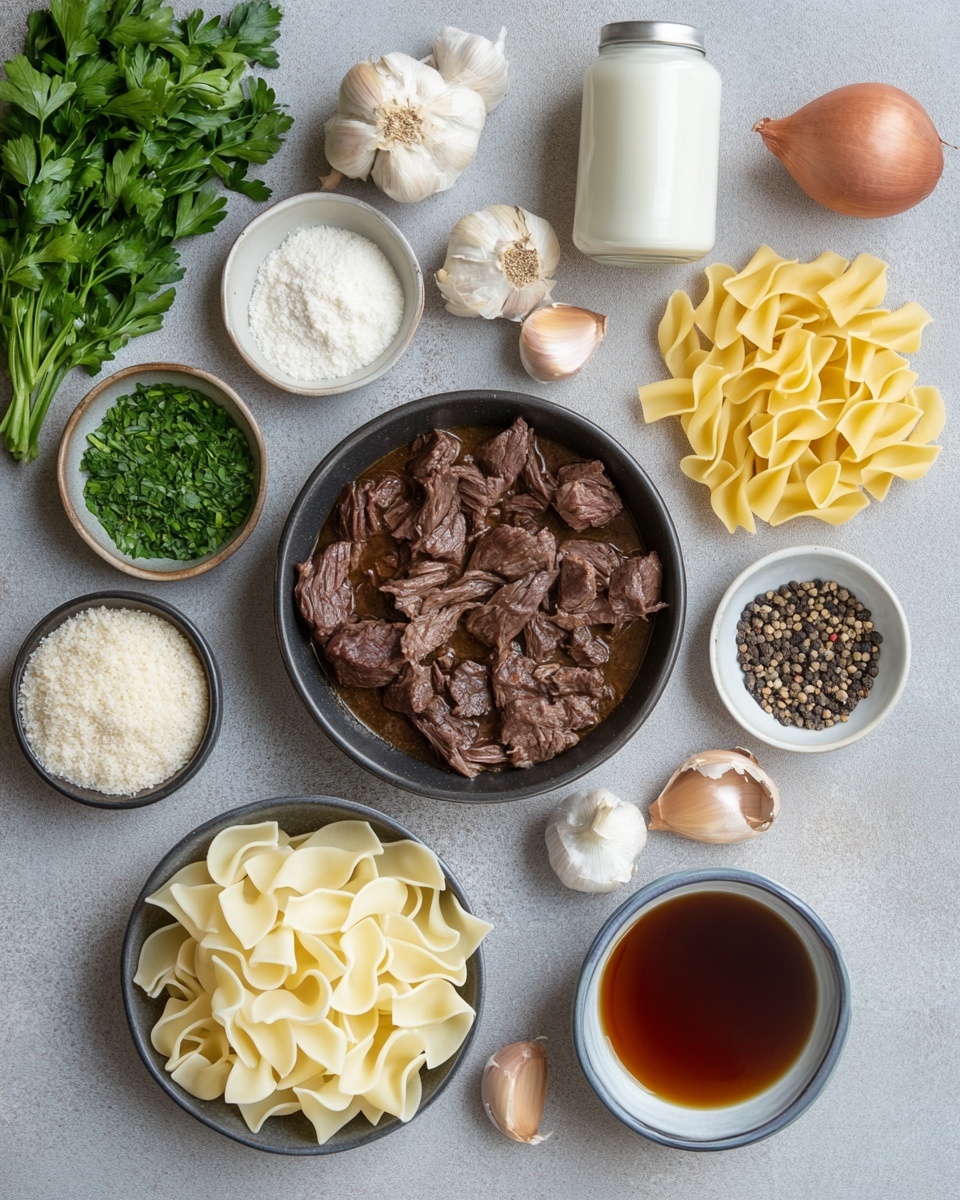 Easy Crockpot Beef Tips & Noodles Recipe - RECIPESANY